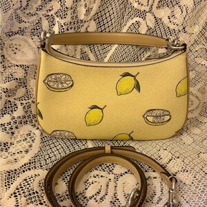 Coach | Bags | Nwt Coach Teri Shoulder Bag With Lemon Print | Poshmark